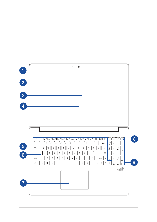 Tampilan Atas - ASUS ROG G501JW