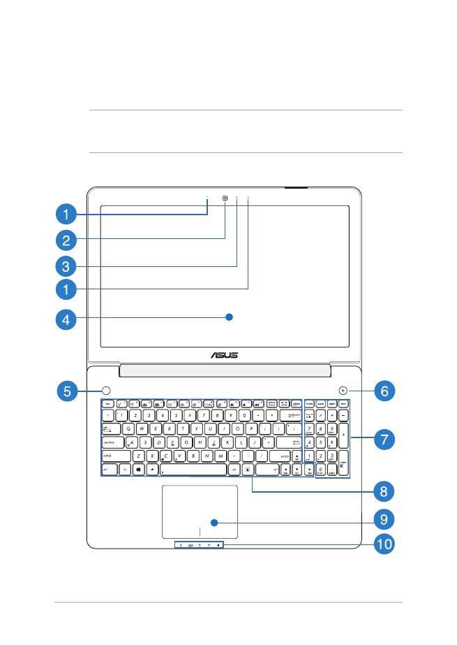 Tampilan Atas - ASUS ROG G550JX