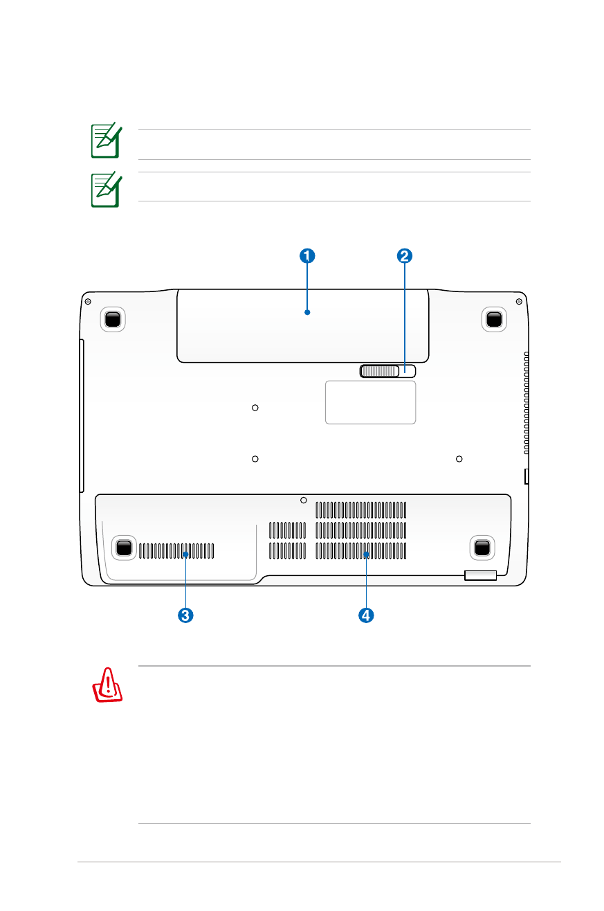 ด้านล่าง - ASUS ROG G56JK