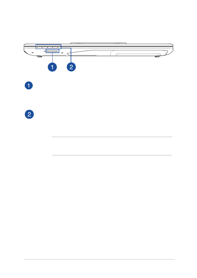 Tampilan Depan - ASUS ROG GL552VX
