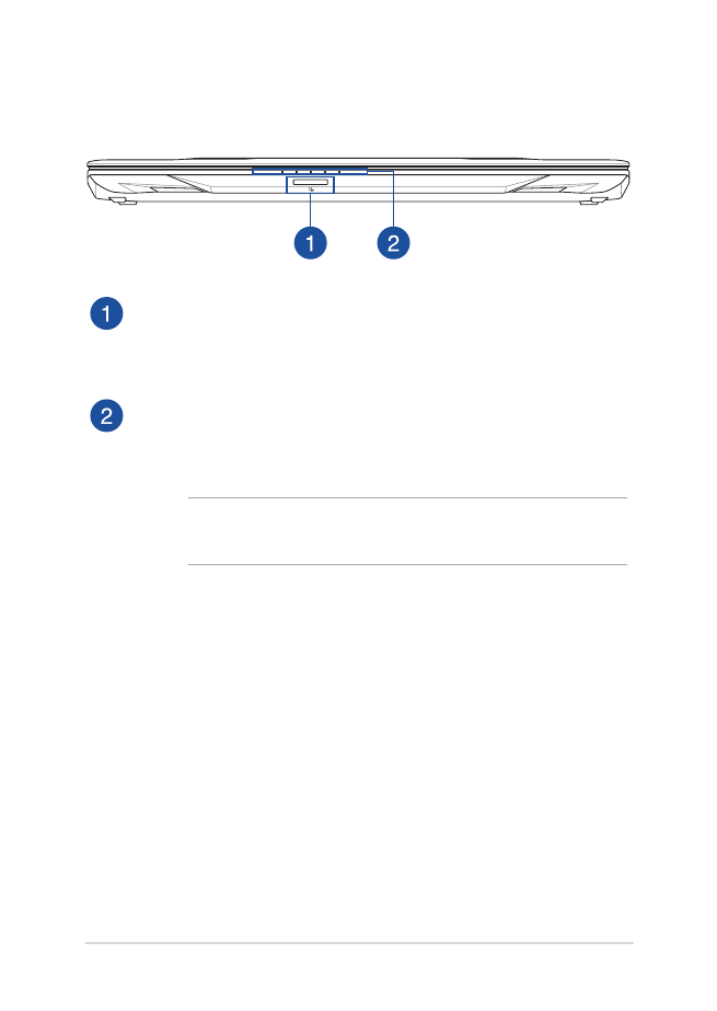 Tampilan Depan - ASUS ROG GL553VE