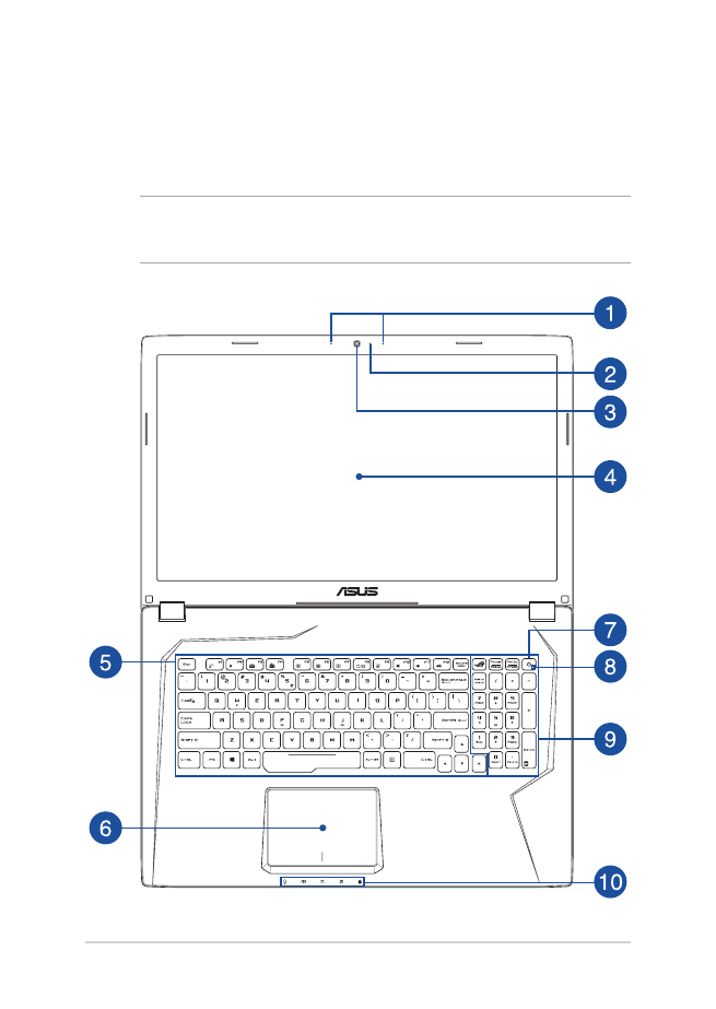 Tampilan Atas - ASUS ROG GL753VD