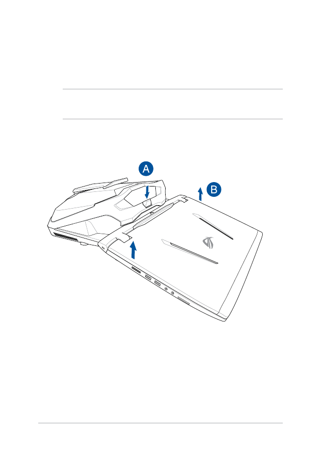 Press the power button - ASUS ROG GX700VO